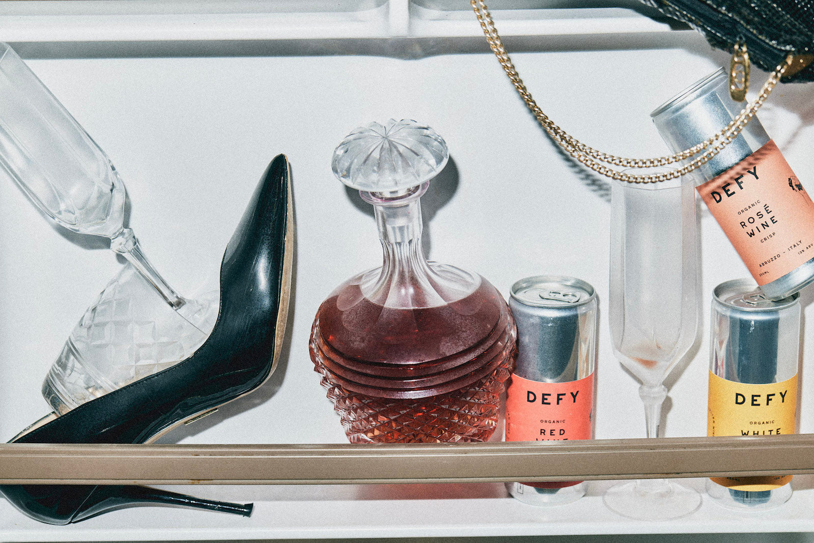 DEFY - IT'S WINE AND IT'S WET